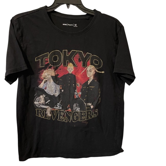 Anko | Shirts | Tokyo Revengers Anime Vintage Style Tshirt Size Medium ...